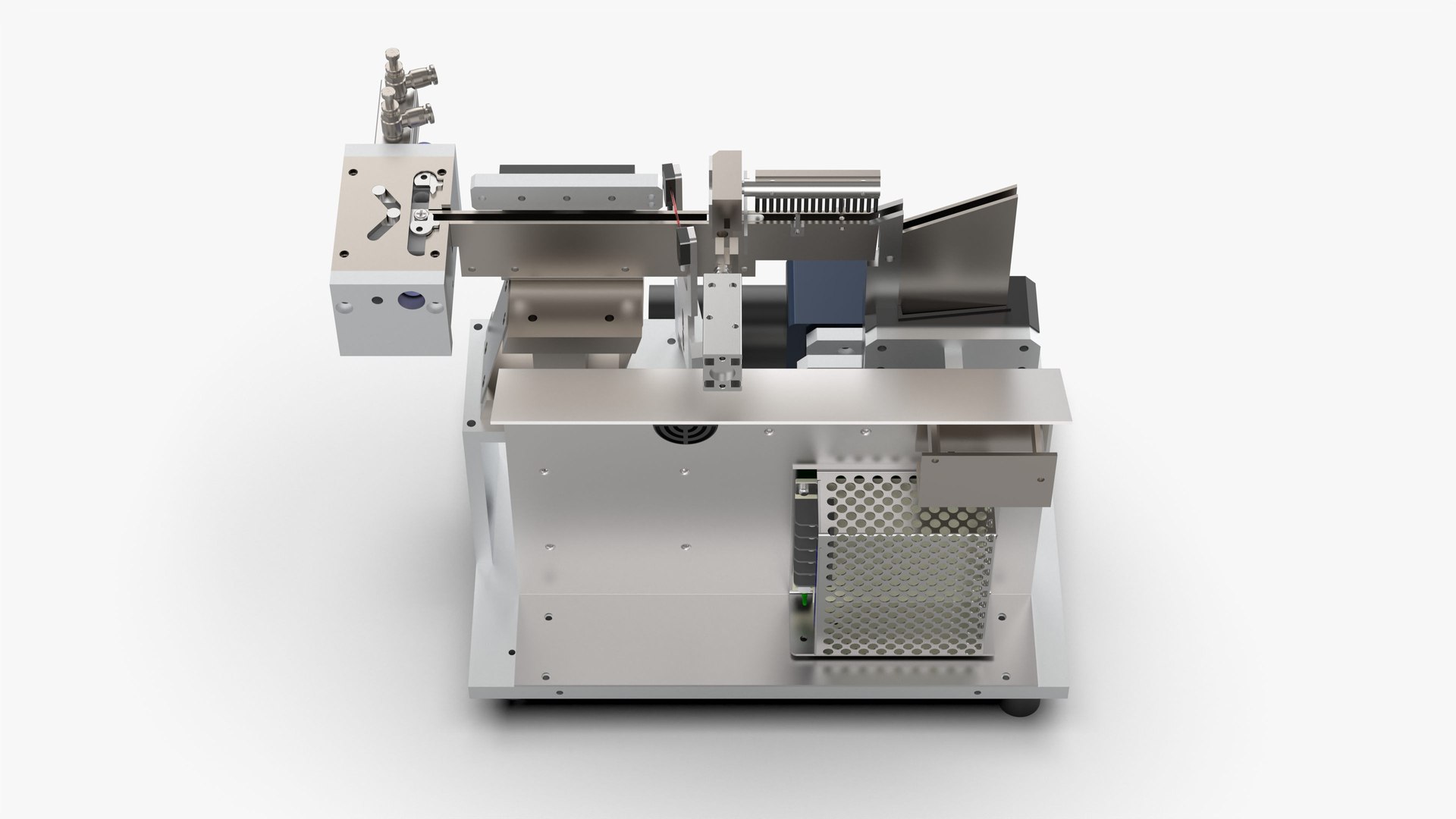 3D Model Screw One Output Two Feeder Machine - TurboSquid 2036151