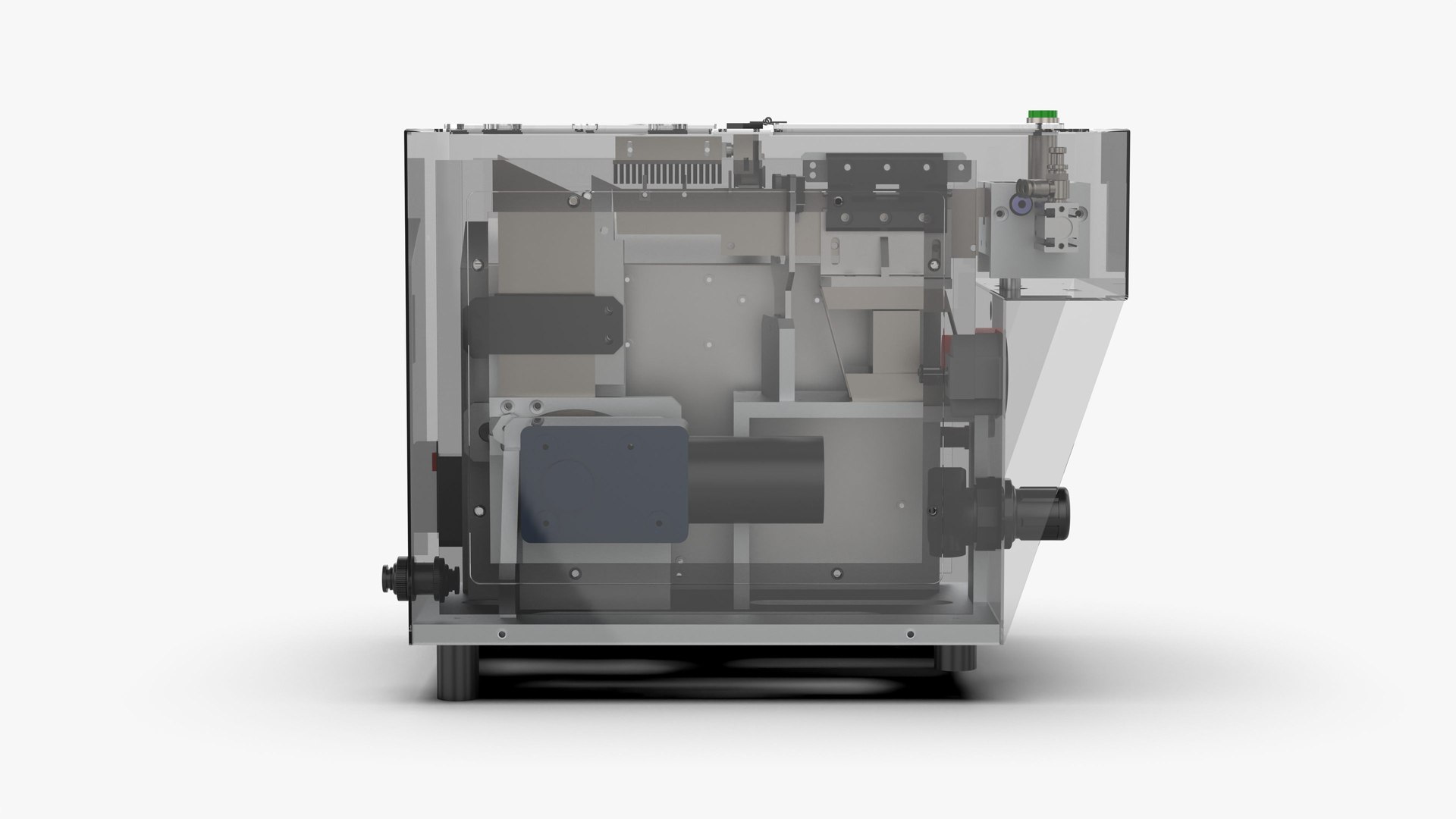 3D Model Screw One Output Two Feeder Machine - TurboSquid 2036151