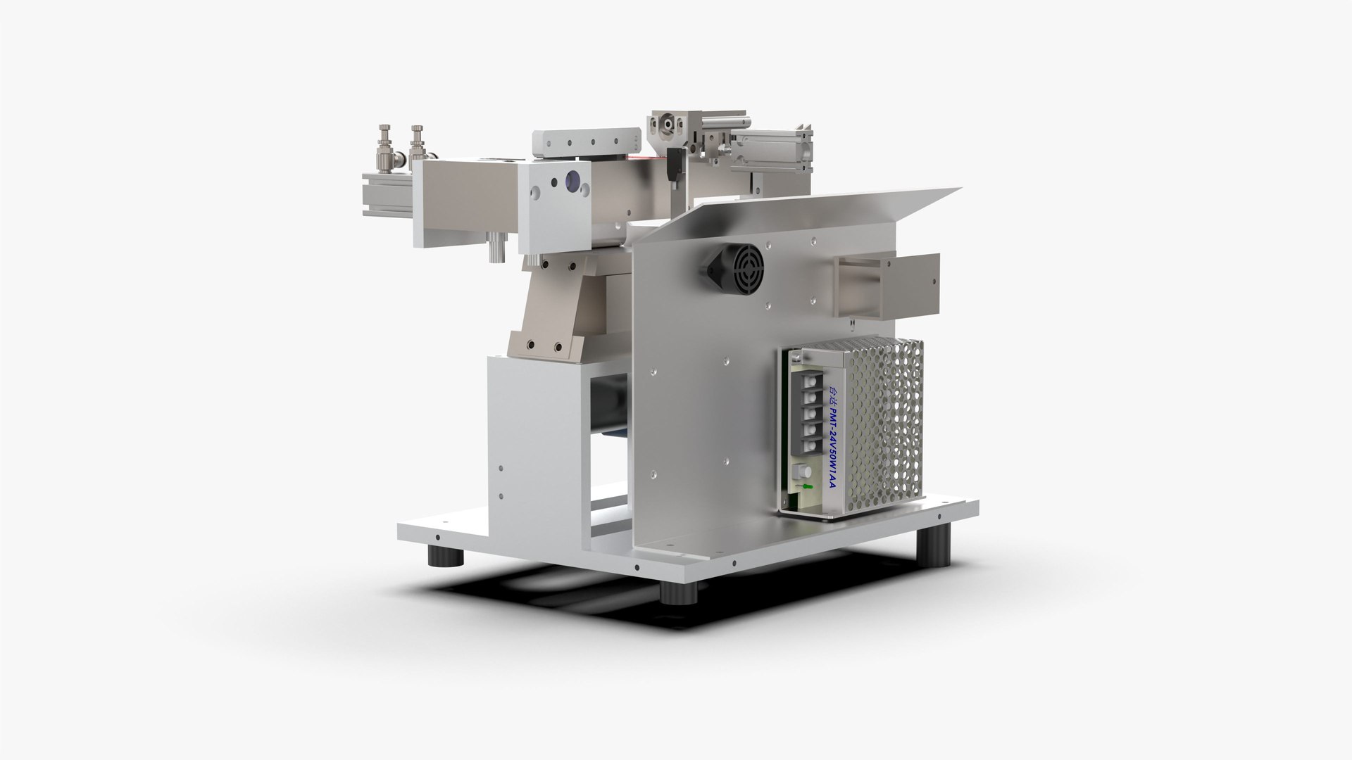 3D Model Screw One Output Two Feeder Machine - TurboSquid 2036151