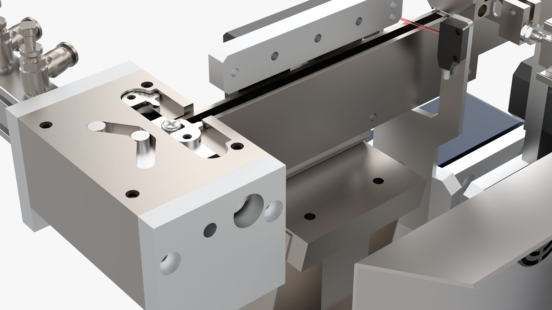 3D Model Screw One Output Two Feeder Machine - TurboSquid 2036151