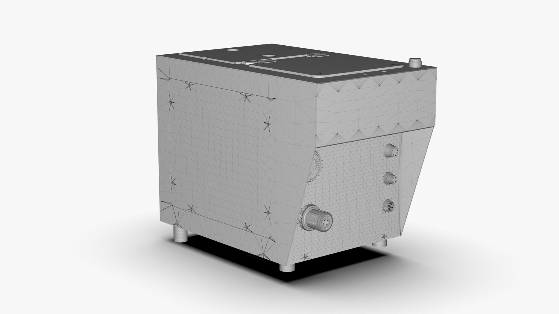 3D Model Screw One Output Two Feeder Machine - TurboSquid 2036151