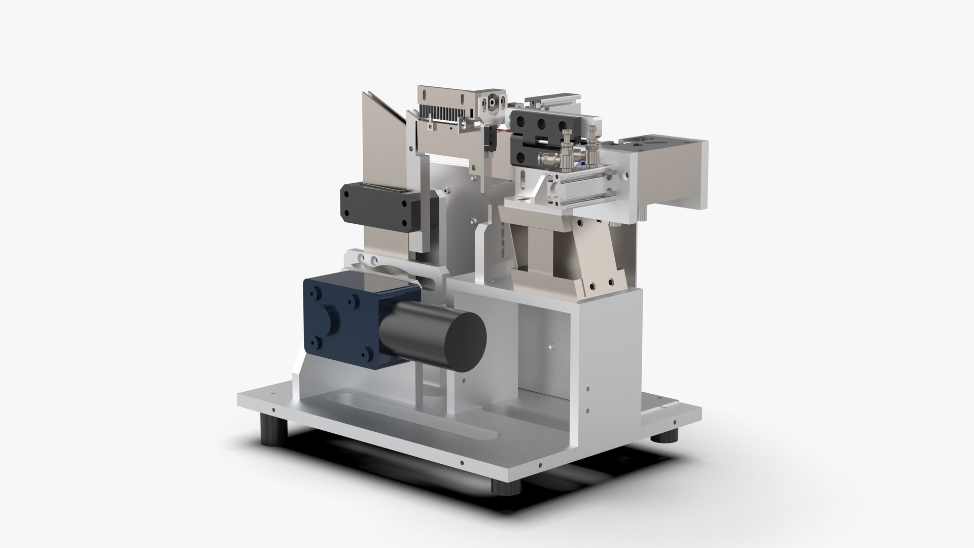 3D Model Screw One Output Two Feeder Machine - TurboSquid 2036151