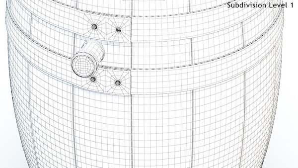 3D wooden barrel wood model - TurboSquid 1668700