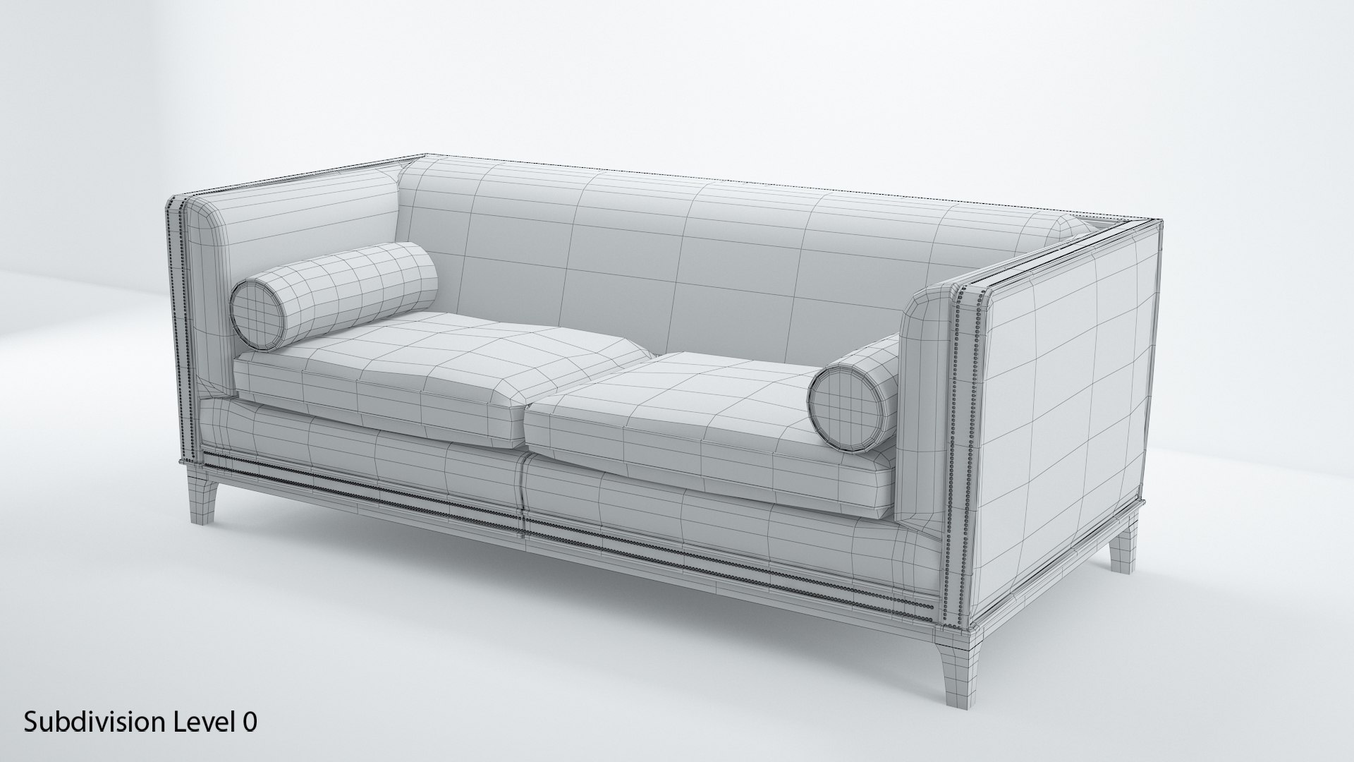 3D Ethan Allen Anderson Sofa Fabric - TurboSquid 1955460