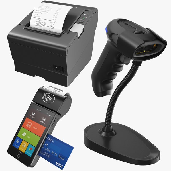 3D model pos machine - TurboSquid 1404459