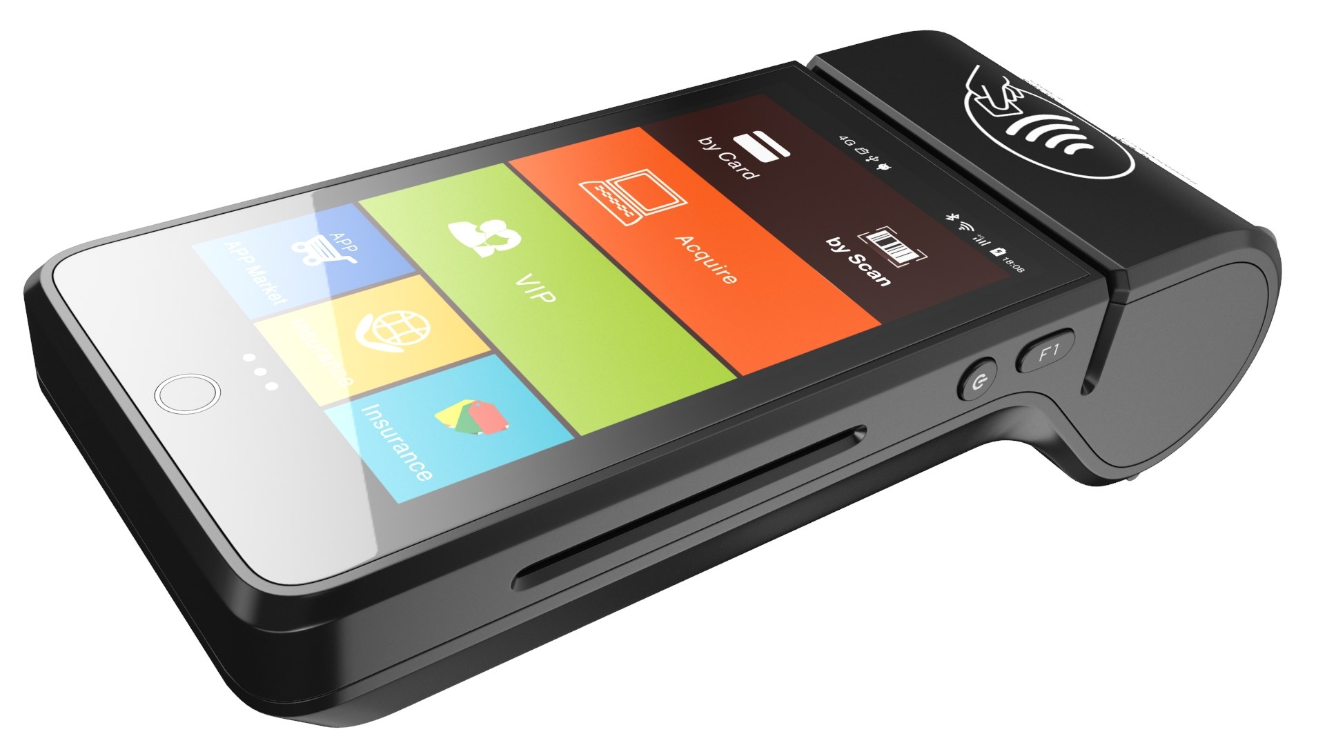 3D Three Payment Machine - TurboSquid 1929754