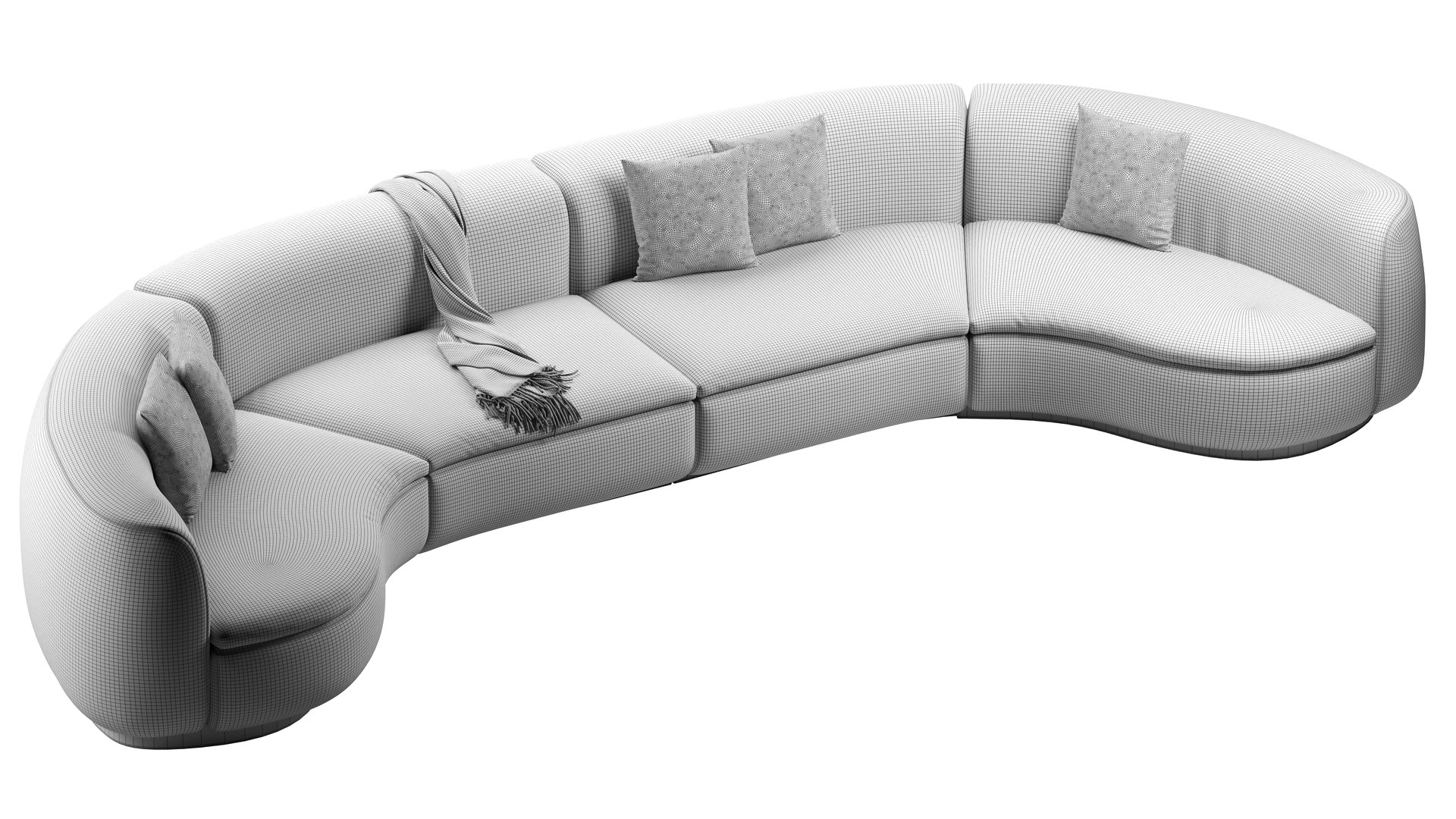 3D Baxter Piaf Sofa - TurboSquid 2432339