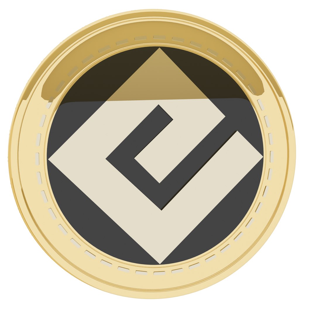 3D EPIC Coin Cryptocurrency Gold Coin - TurboSquid 1855968