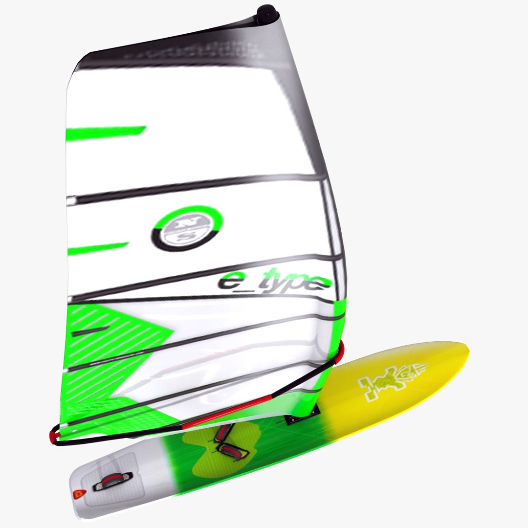 Windsurf board sail 3D model - TurboSquid 1196353
