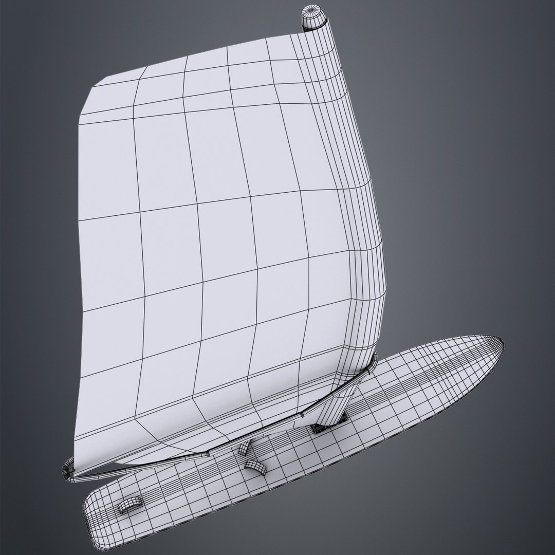 Windsurf board sail 3D model - TurboSquid 1196353