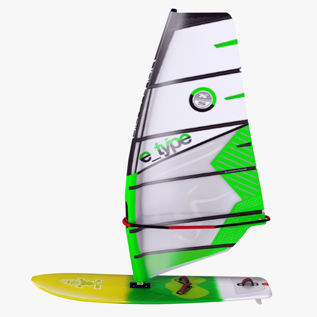 Windsurf board sail 3D model - TurboSquid 1196353