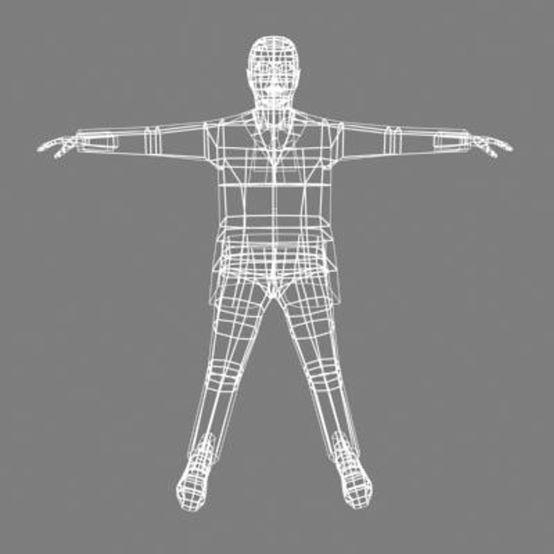 Male Man 3d Max