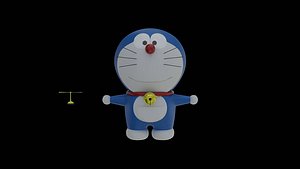Doraemon Blender Models for Download | TurboSquid