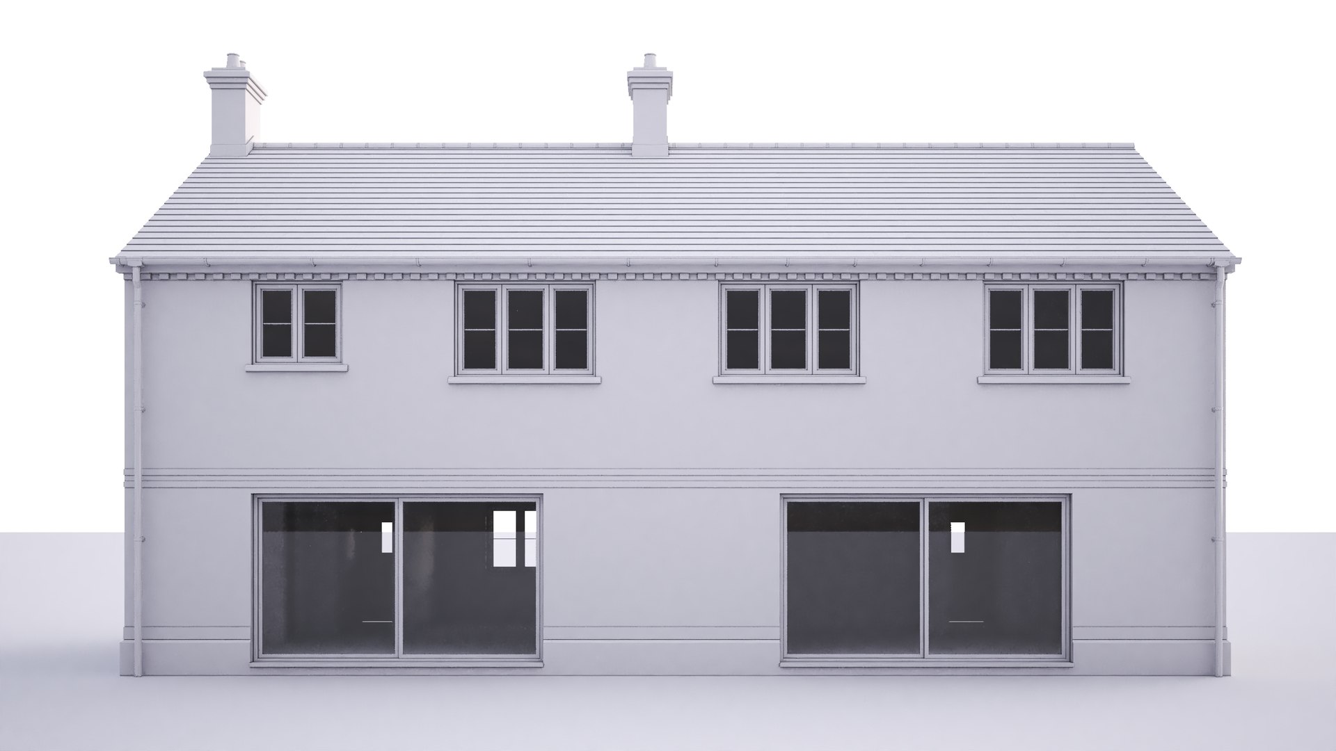 British House Trap Road Plot8-9 3D Model - TurboSquid 2148755