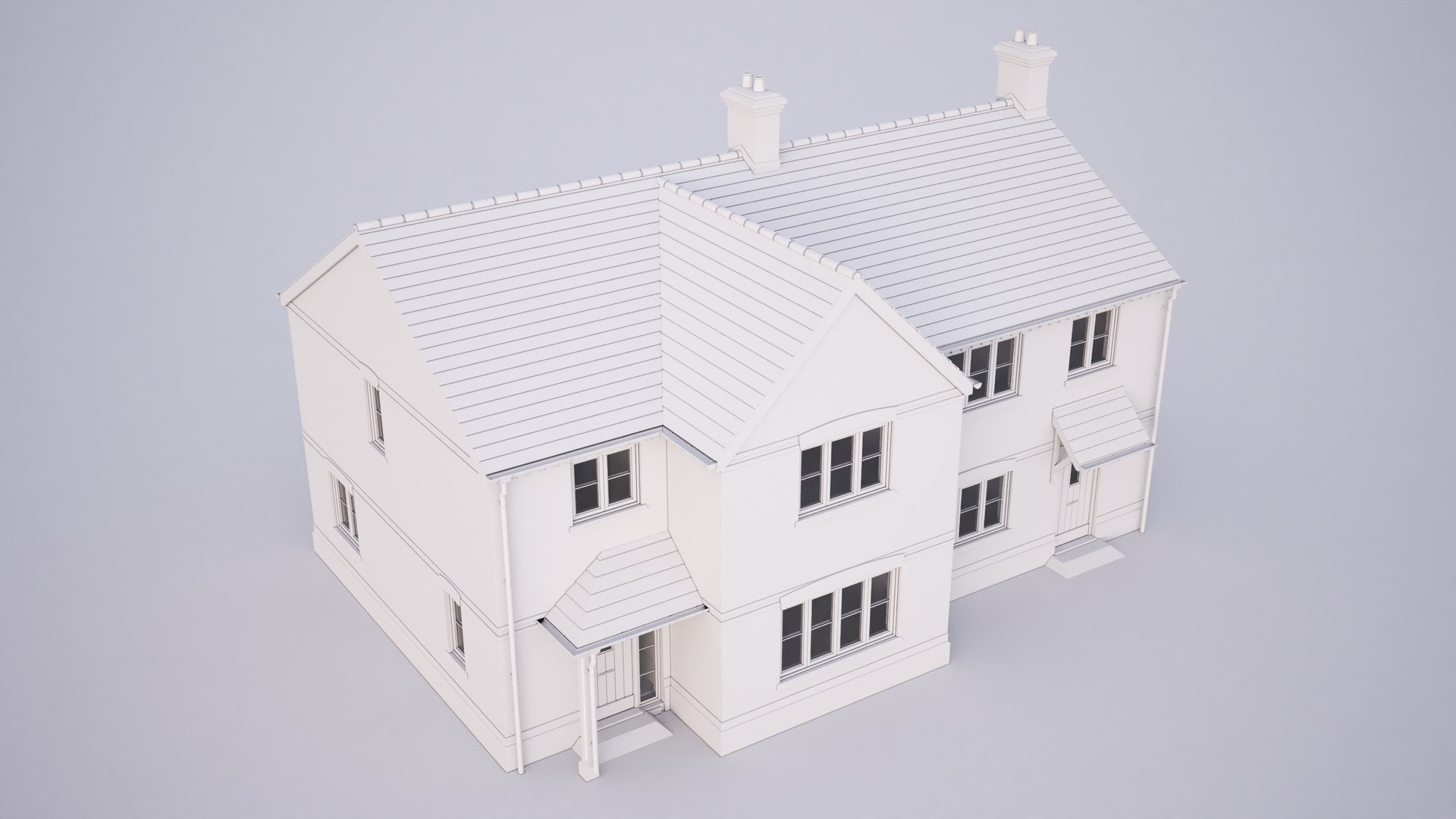 British House Trap Road Plot8-9 3D Model - TurboSquid 2148755