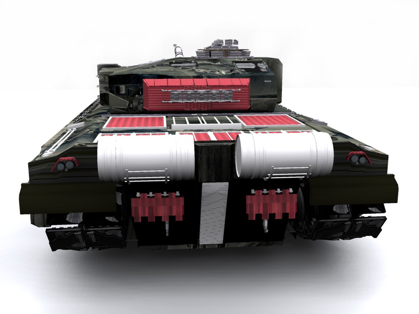Tank Military G-force 3d Model