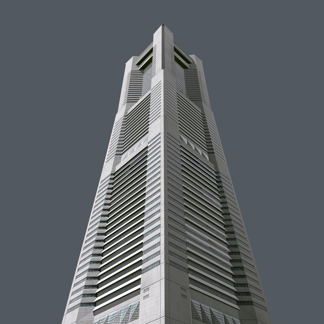 Yokohama Landmark Tower 3D Model - TurboSquid 1179421