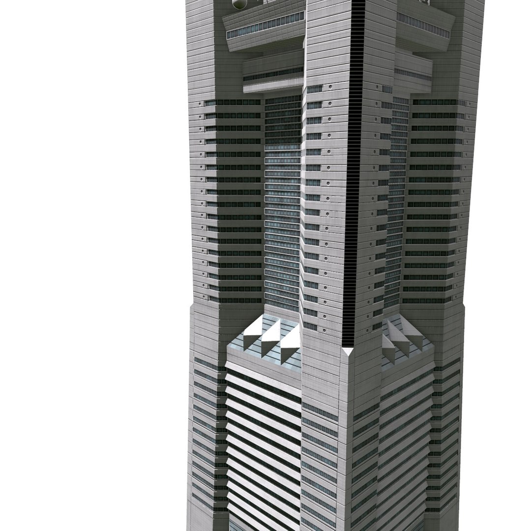 Yokohama Landmark Tower 3D Model - TurboSquid 1179421