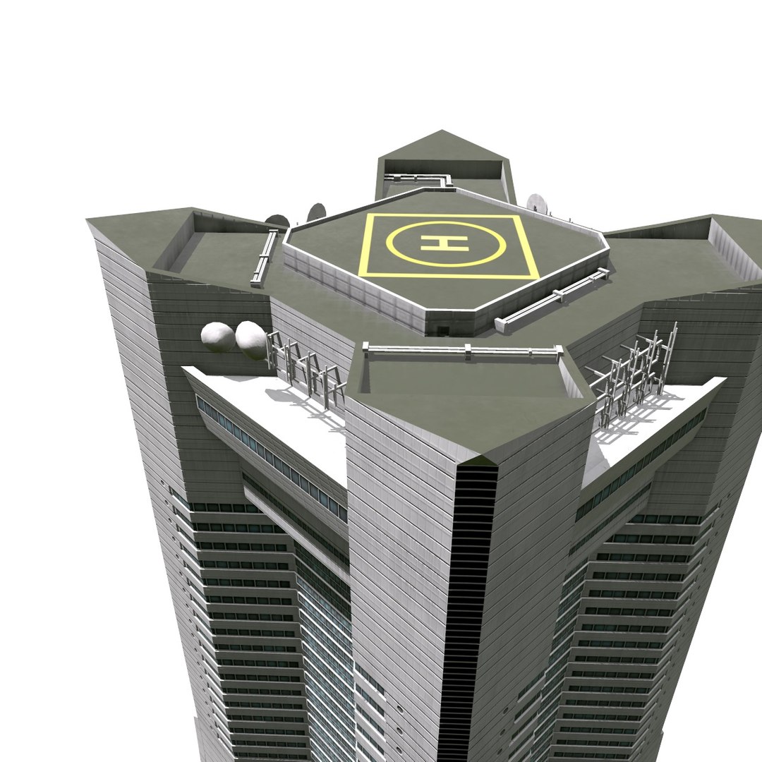 Yokohama Landmark Tower 3D Model - TurboSquid 1179421