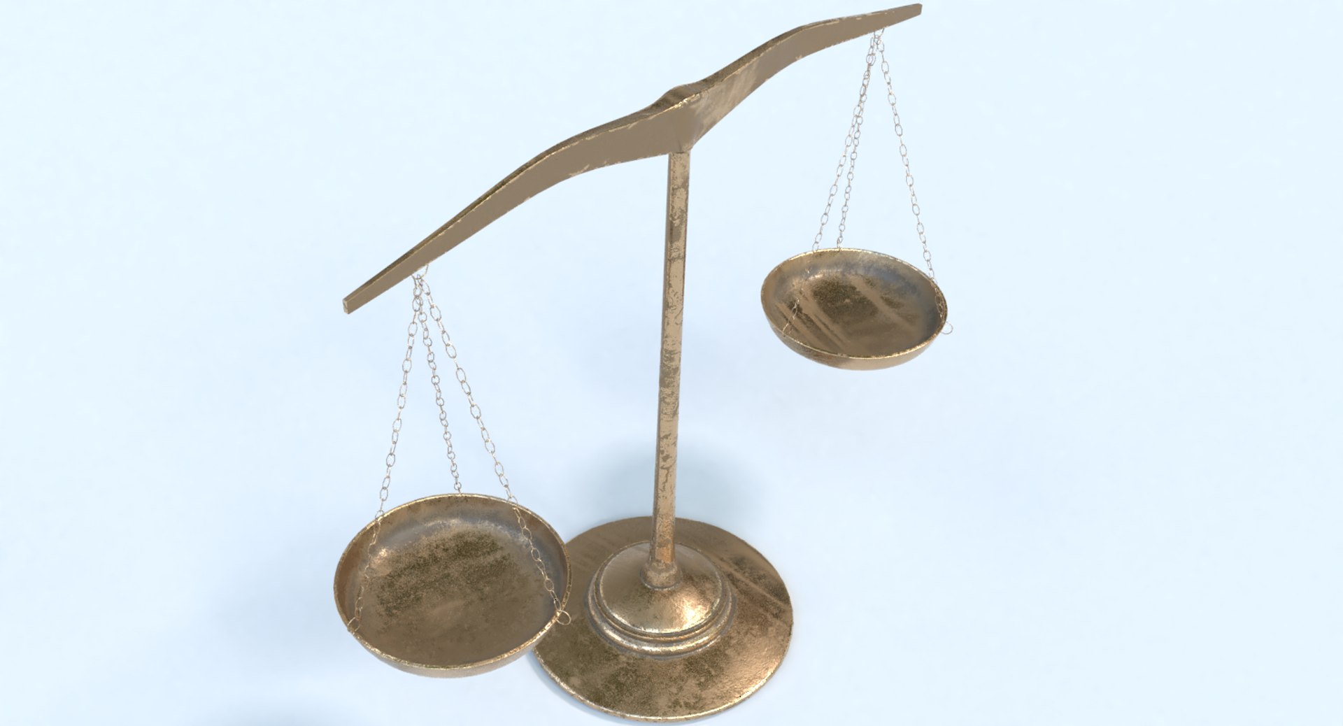 Balance Scale 3D Model - TurboSquid 1358295