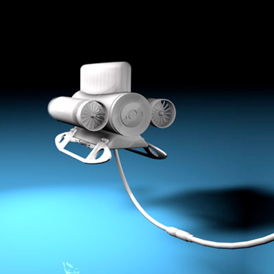 Mini Sub Remote 3d Model