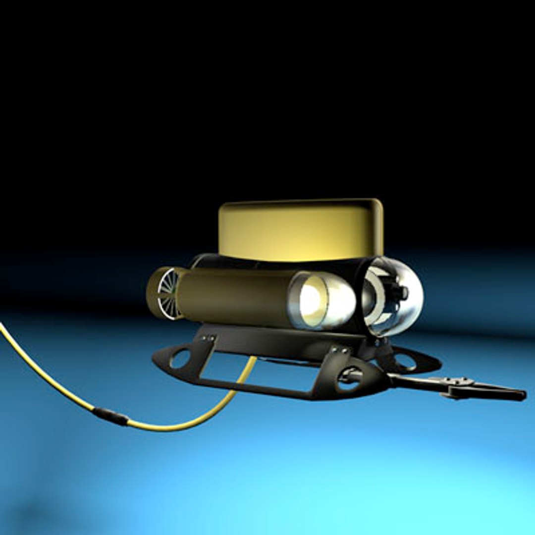 Mini Sub Remote 3d Model