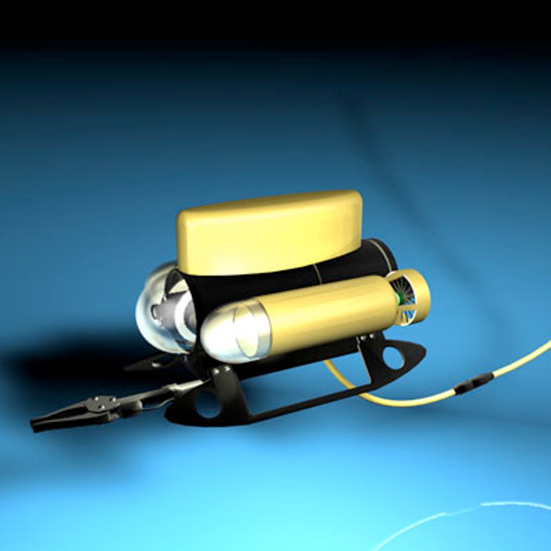 Mini Sub Remote 3d Model