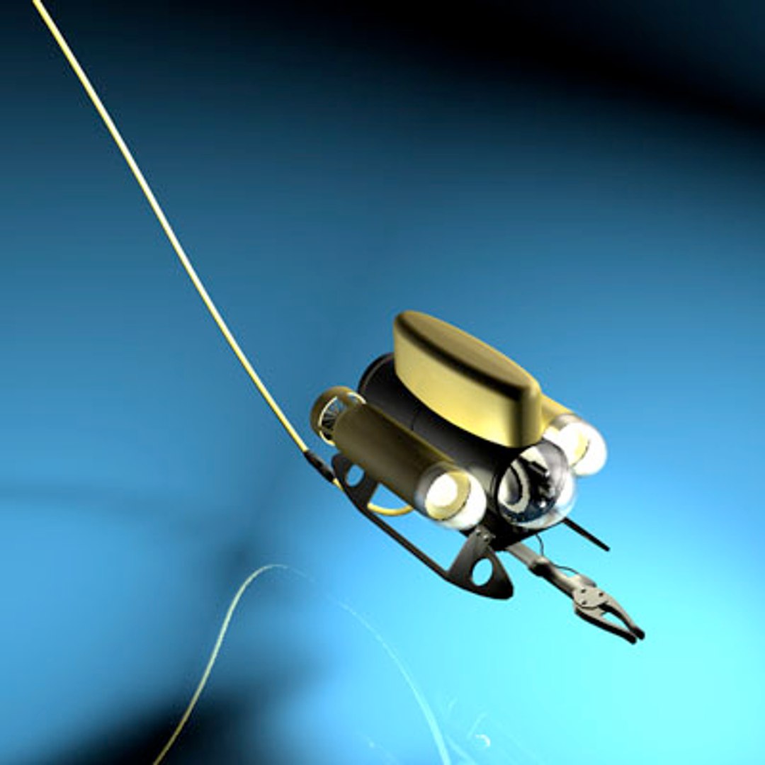 Mini Sub Remote 3d Model