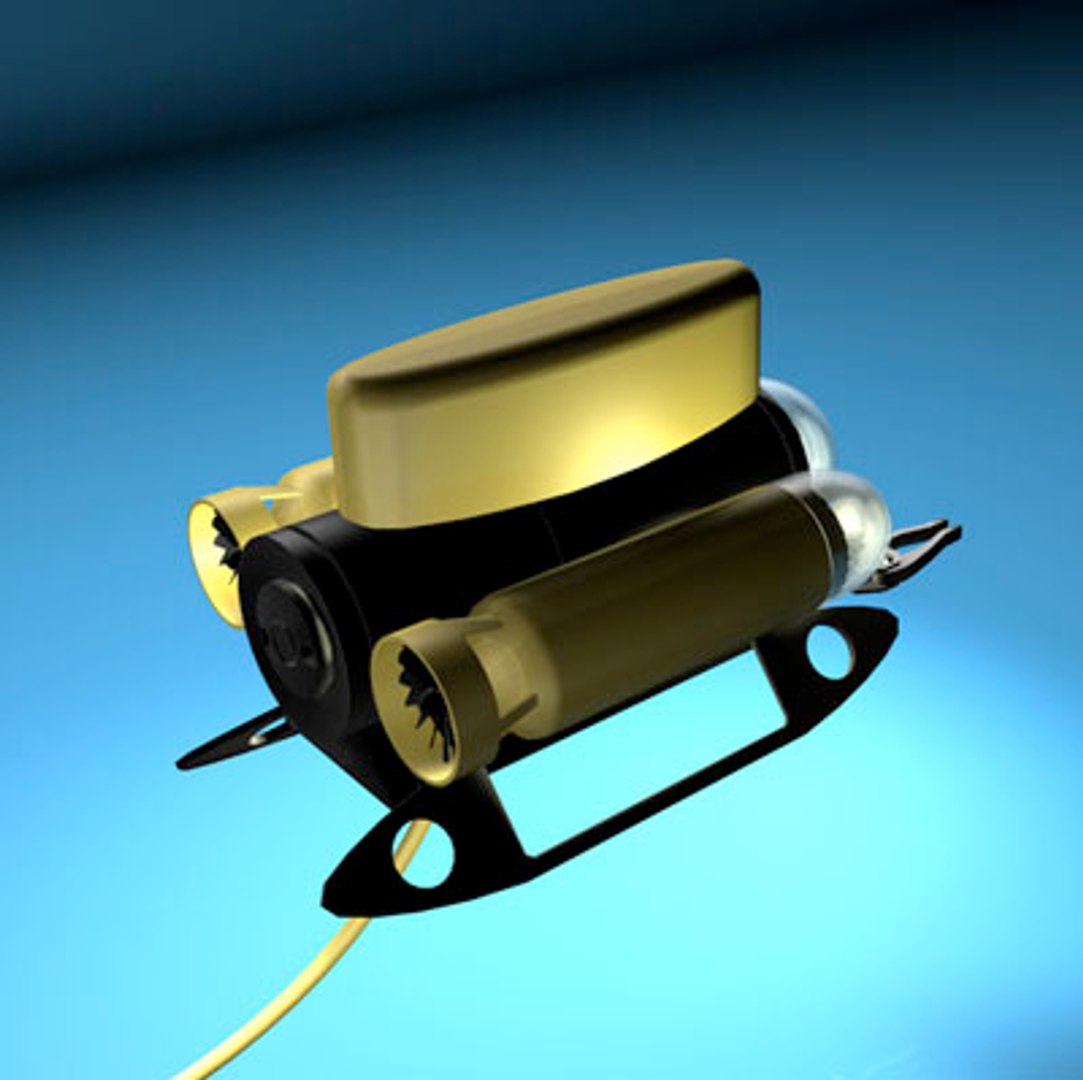 Mini Sub Remote 3d Model