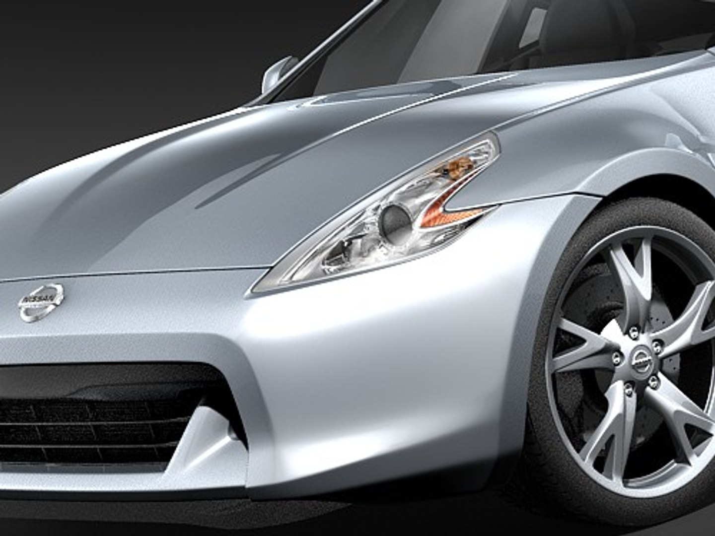 3d model nissan 370z sport 370