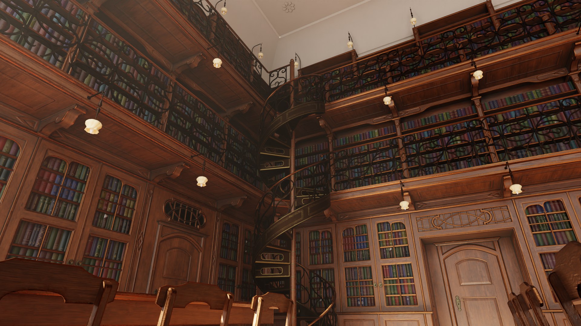 Library Interior 3D Model - TurboSquid 2117123