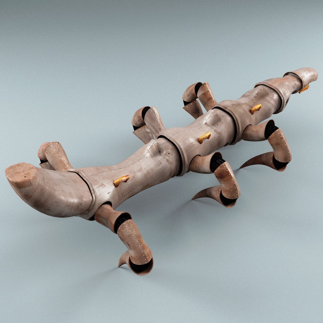 3d Model Of Robot Spider R4