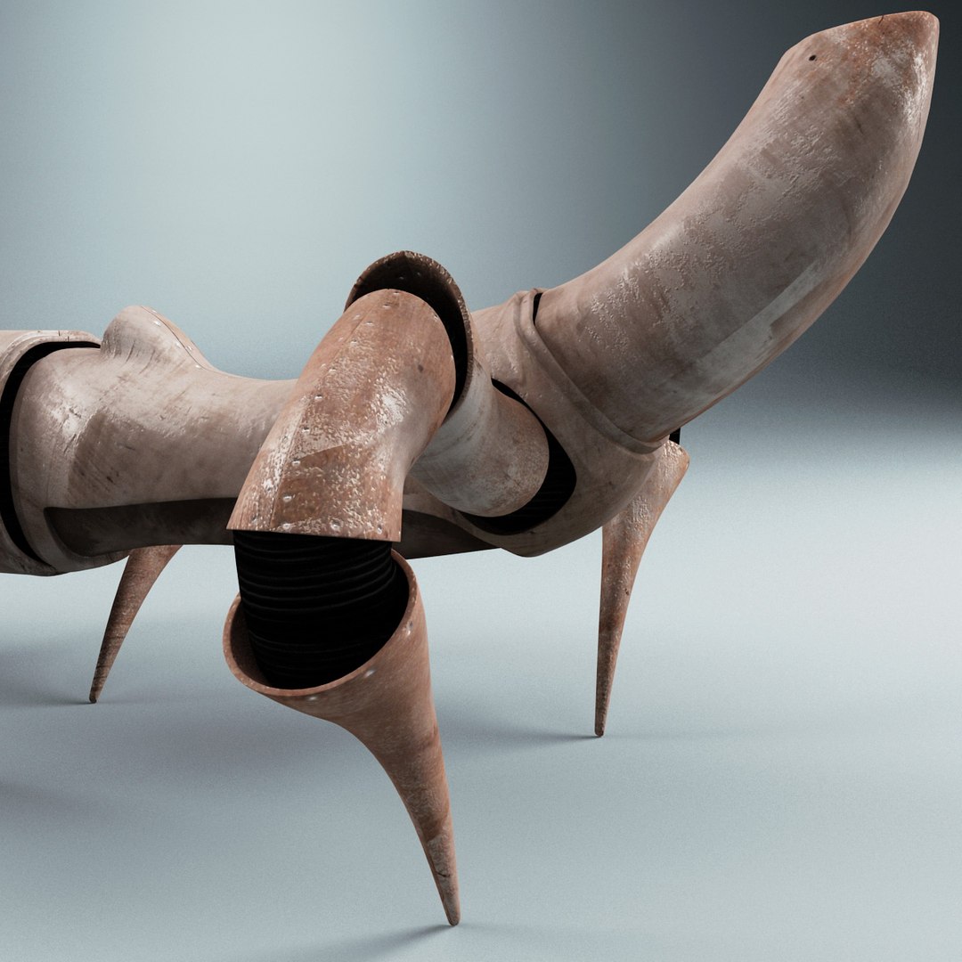 3d Model Of Robot Spider R4