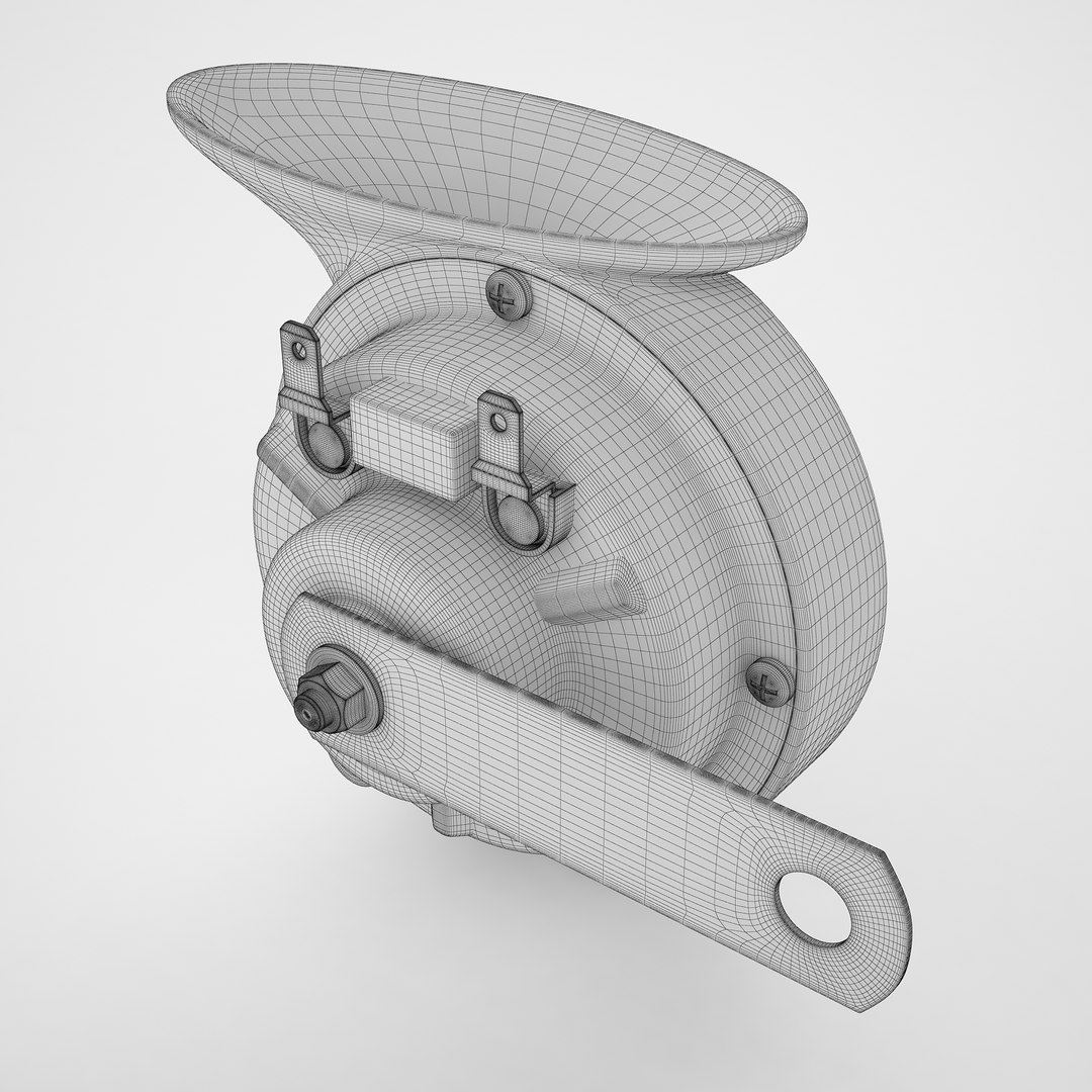 3D Car Horn 03 Model - TurboSquid 1947745