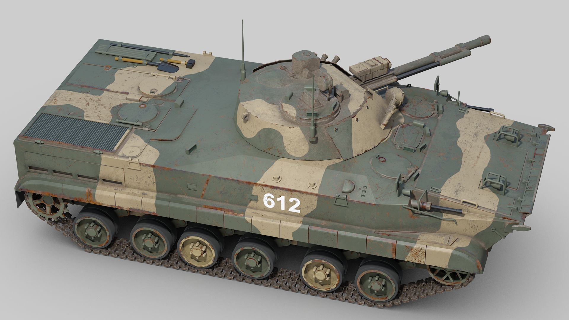 BMP 3 IFV Model - TurboSquid 2052085