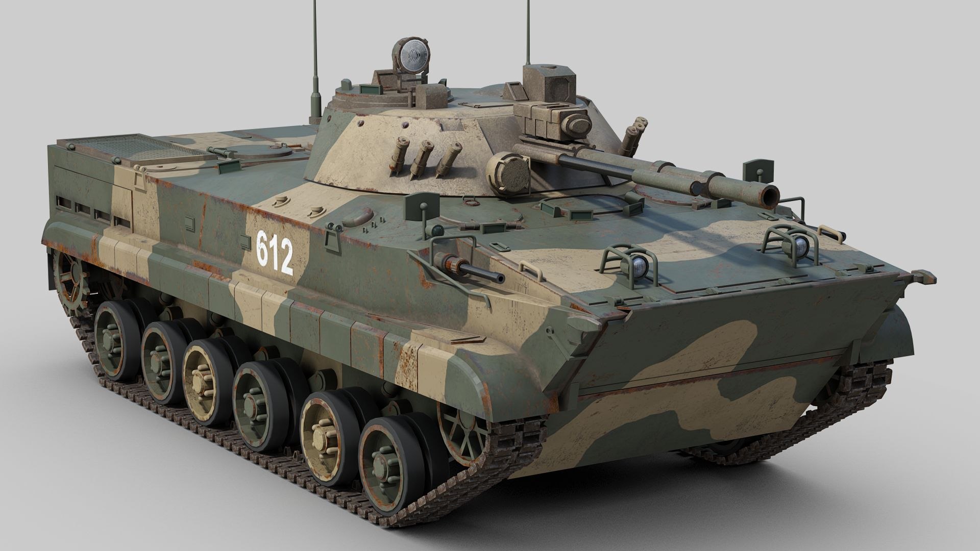 BMP 3 IFV Model - TurboSquid 2052085