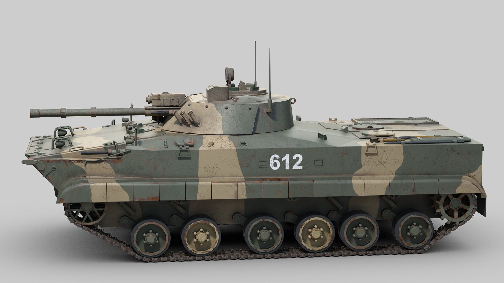 BMP 3 IFV Model - TurboSquid 2052085