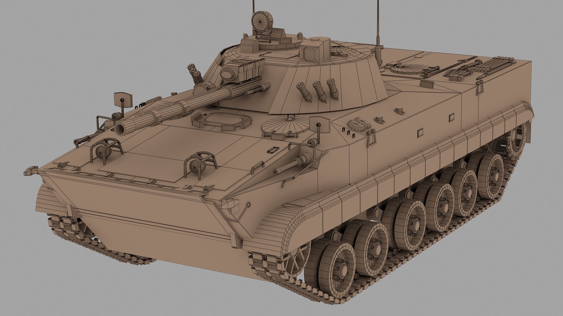 BMP 3 IFV Model - TurboSquid 2052085
