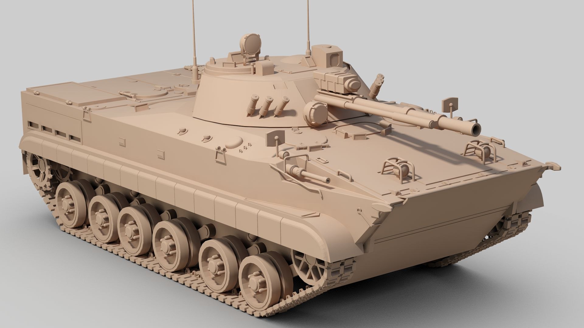 BMP 3 IFV Model - TurboSquid 2052085