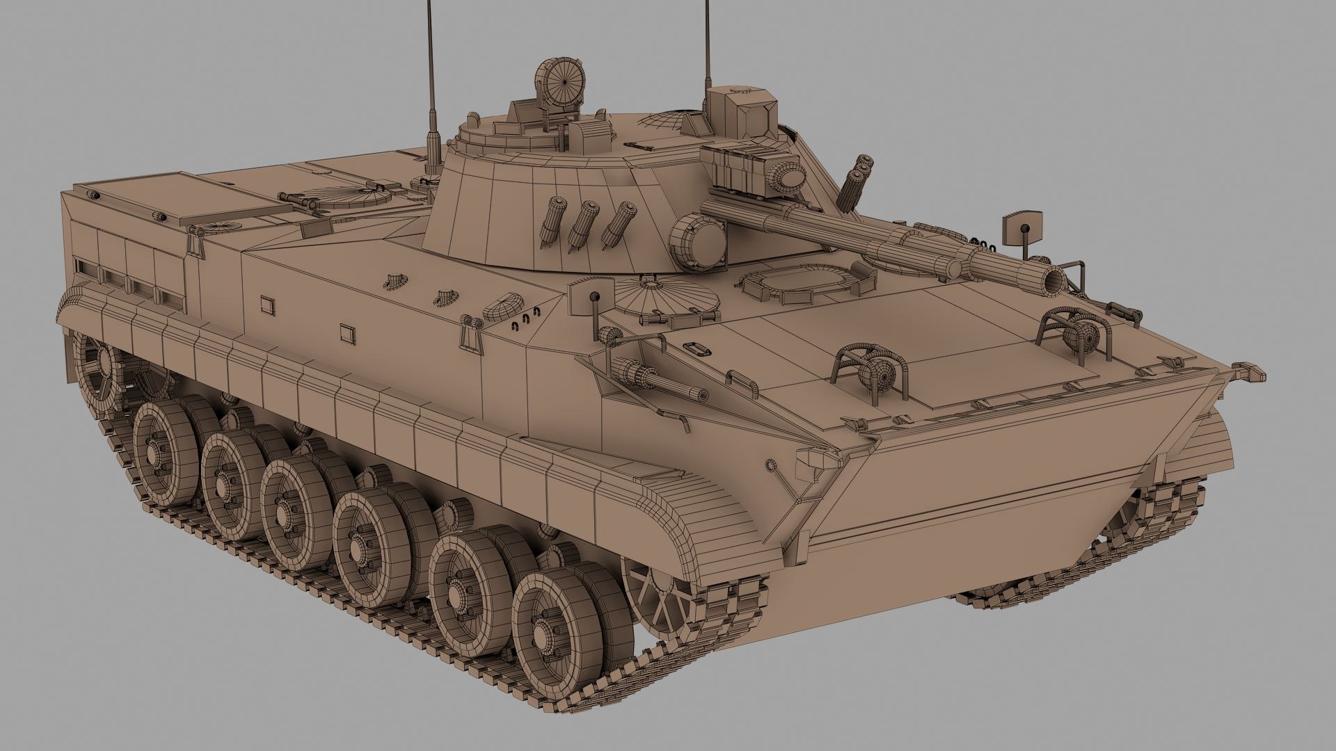 BMP 3 IFV Model - TurboSquid 2052085