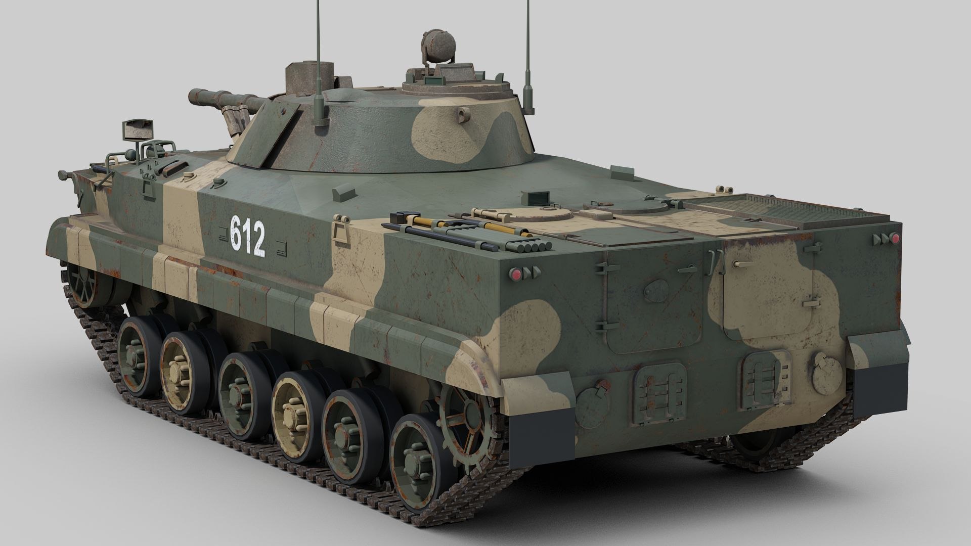 BMP 3 IFV Model - TurboSquid 2052085