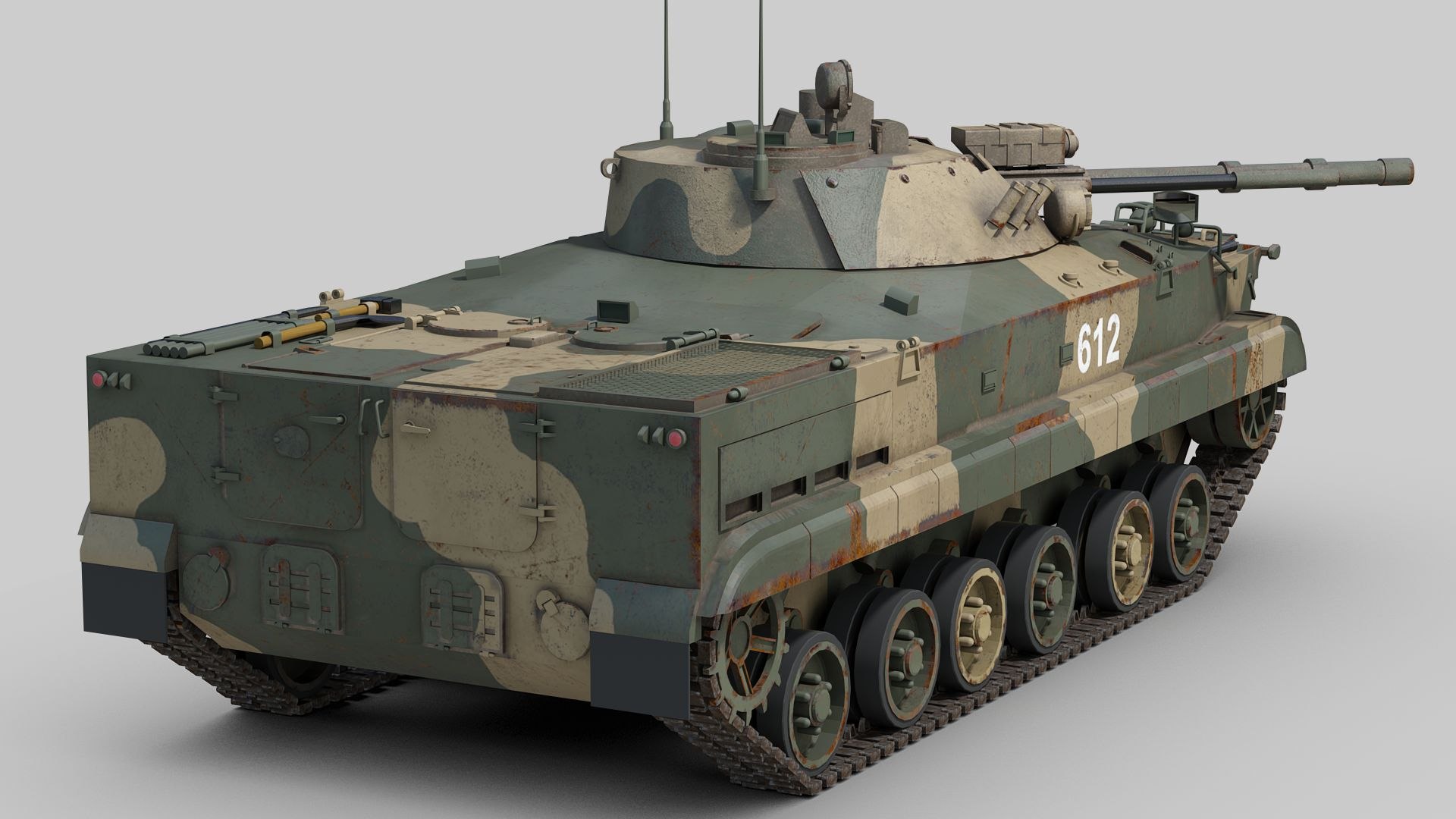 BMP 3 IFV Model - TurboSquid 2052085