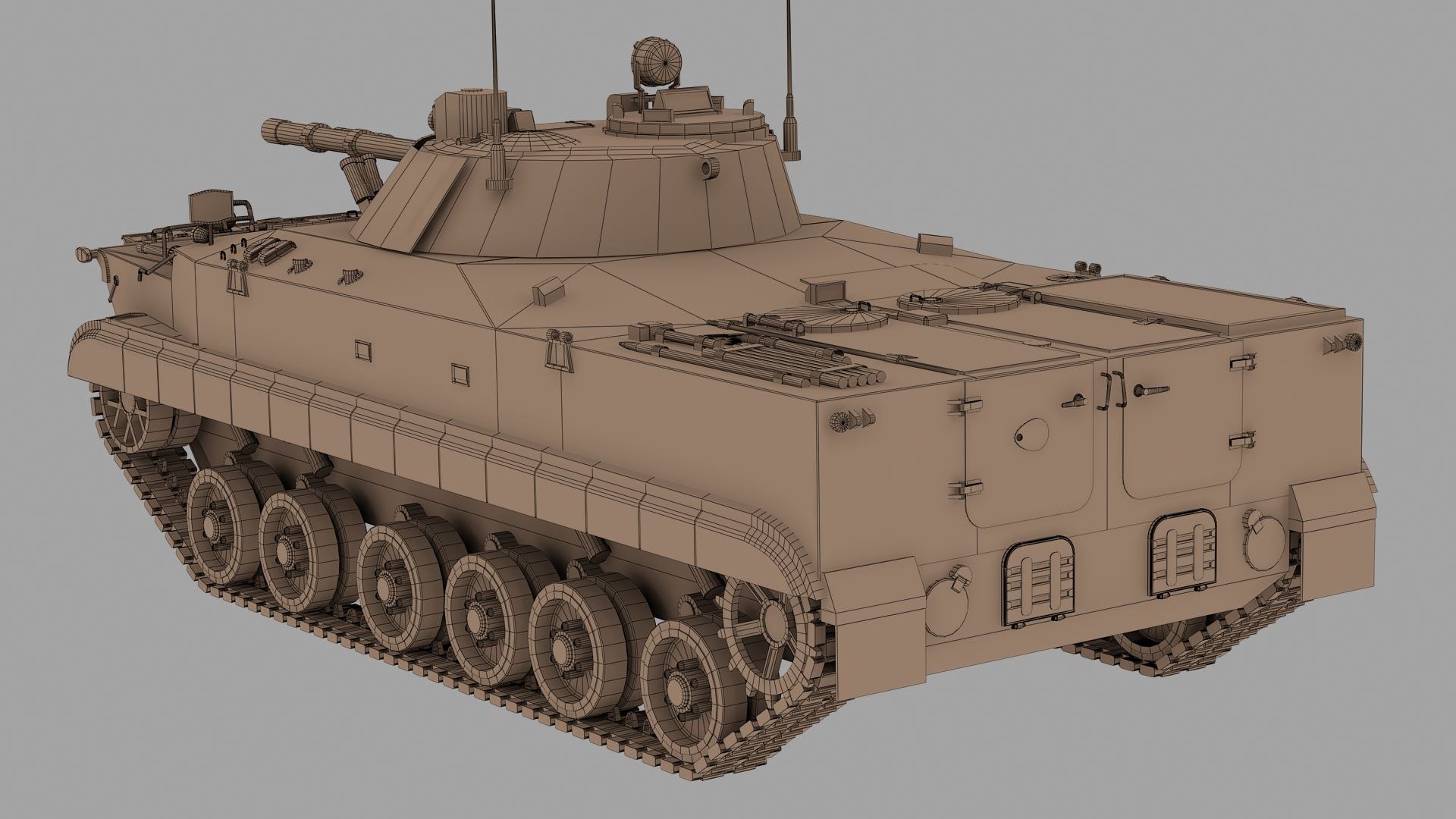 BMP 3 IFV Model - TurboSquid 2052085