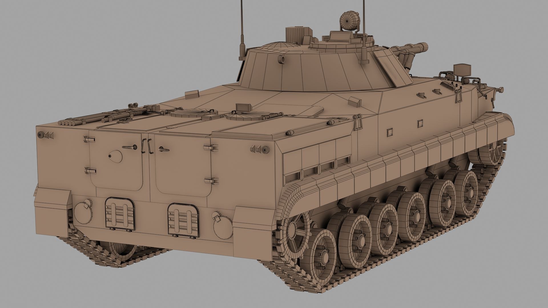 BMP 3 IFV Model - TurboSquid 2052085