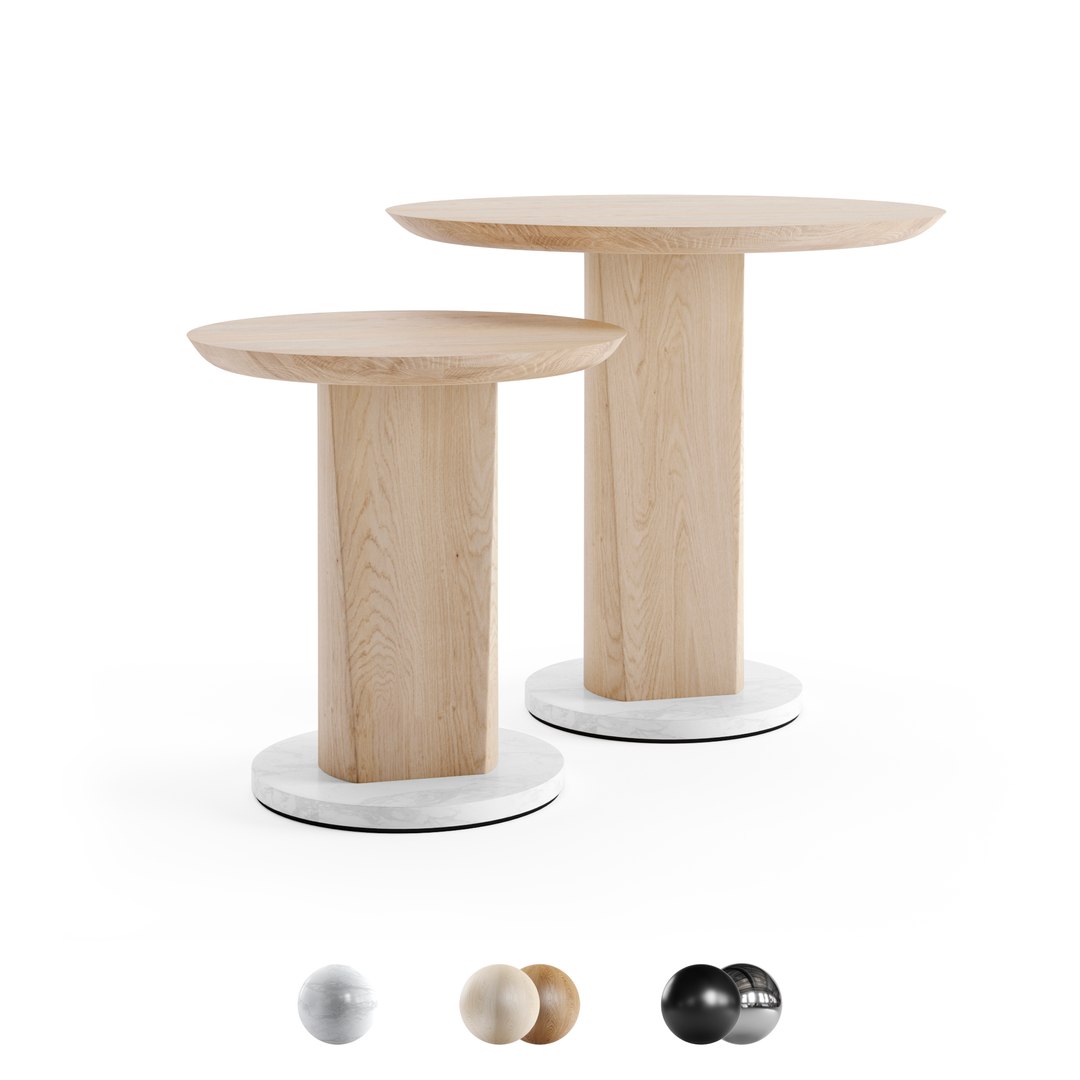 Bolia Coffee Table Root 3D Model - TurboSquid 2047295