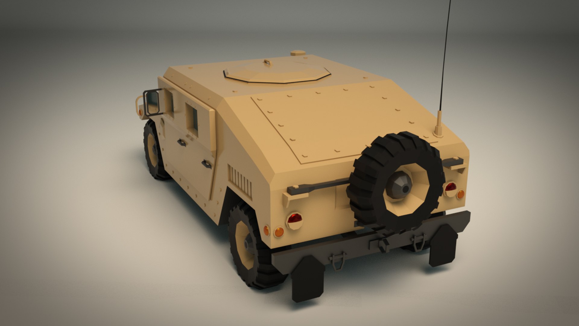 3D Humvee - TurboSquid 1422975