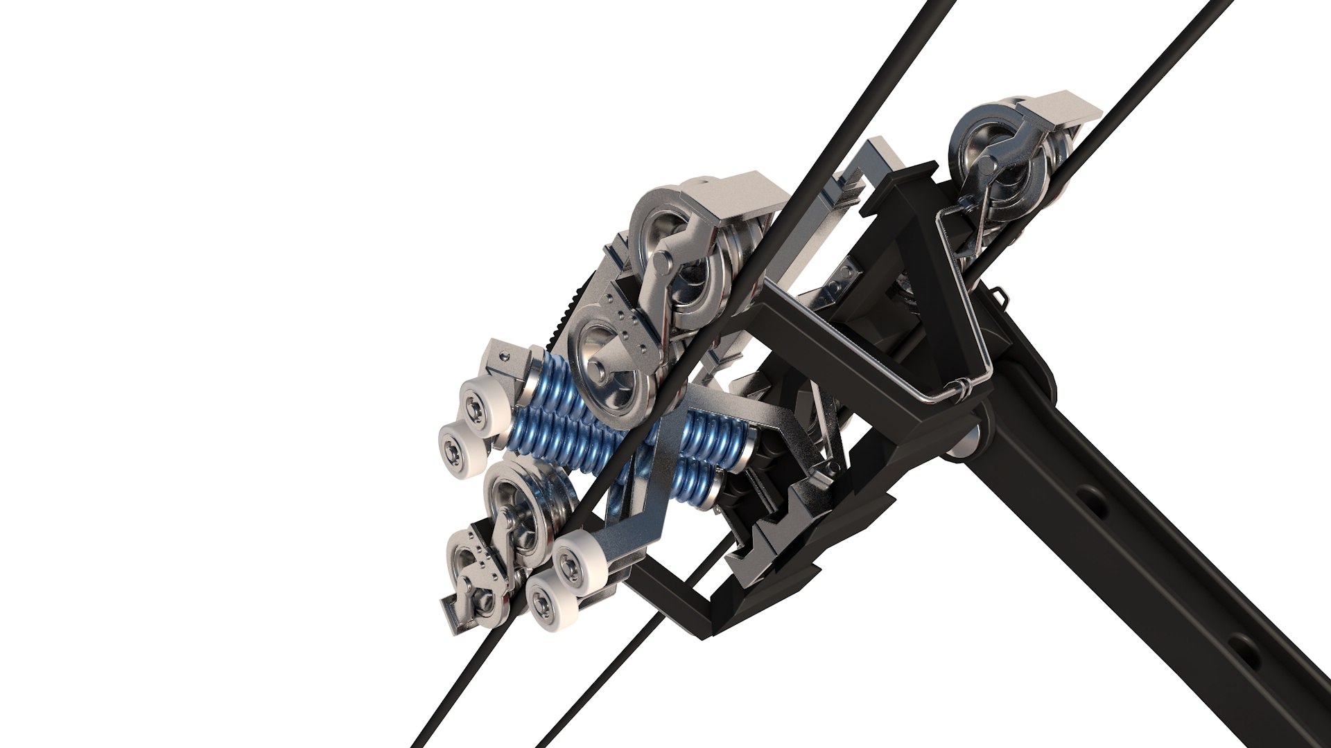 Ski Gondola Lift Towers 3D model - TurboSquid 1879241