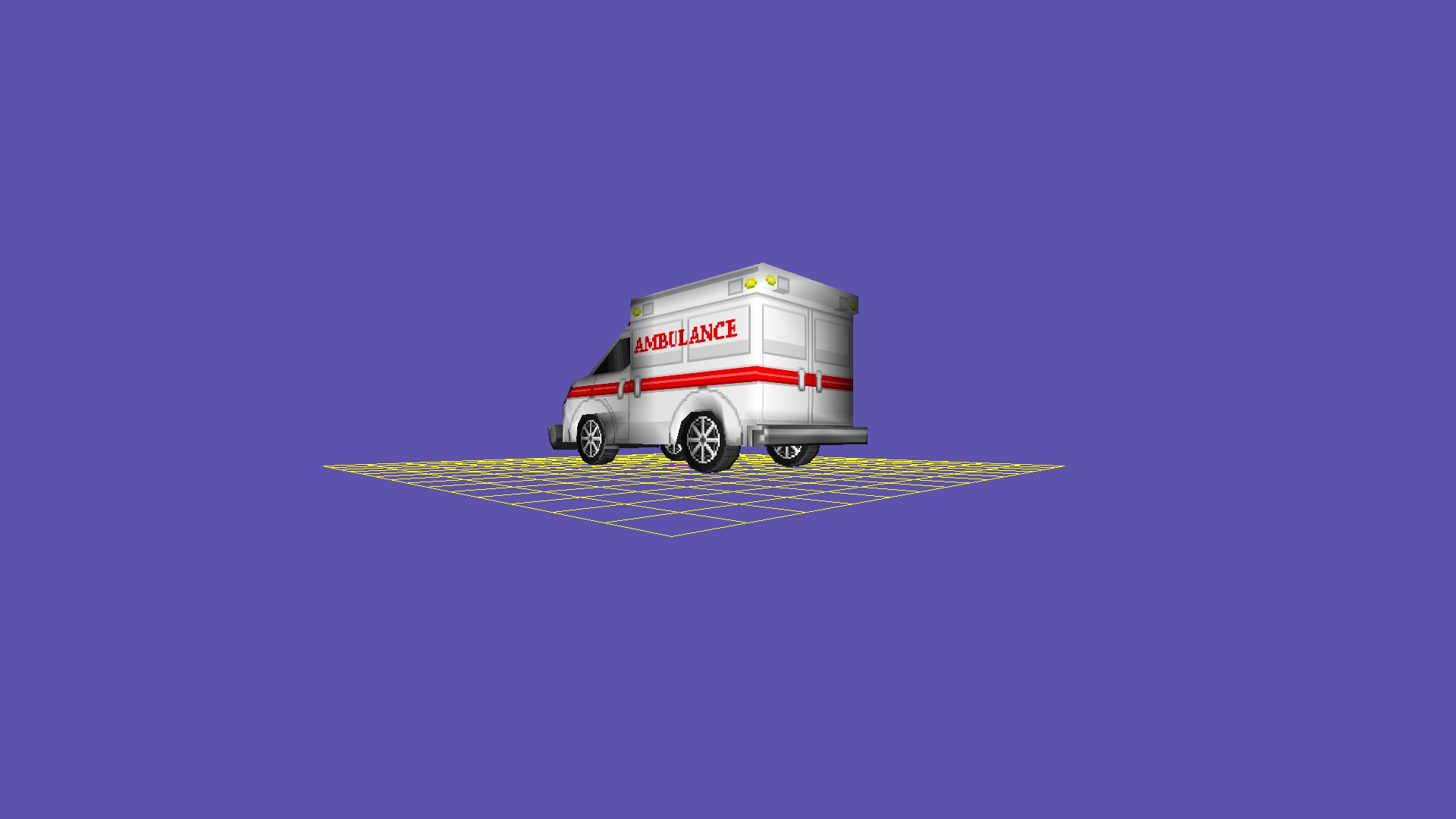 3D Low Poly Ambulance Model - TurboSquid 2030401