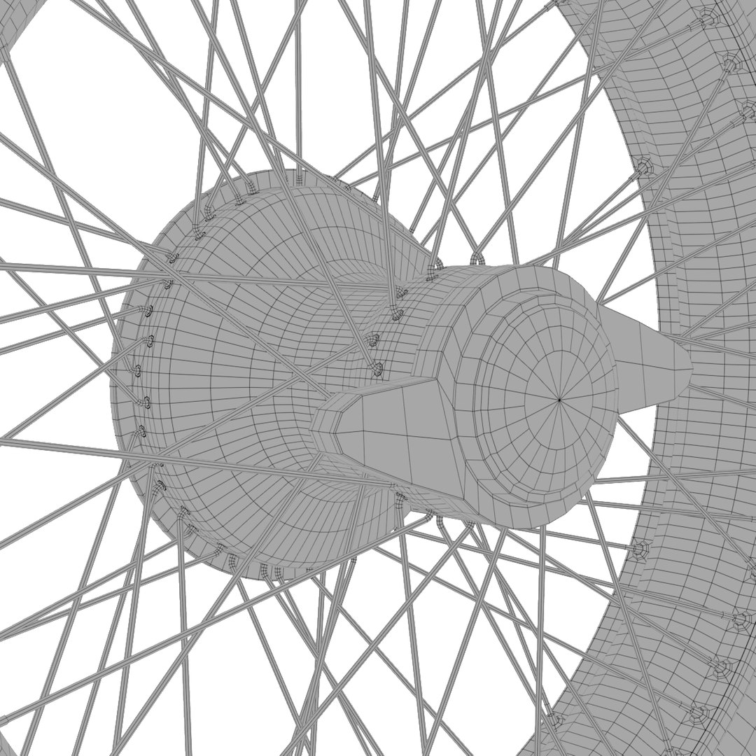 Wire Wheel Model - TurboSquid 1571927