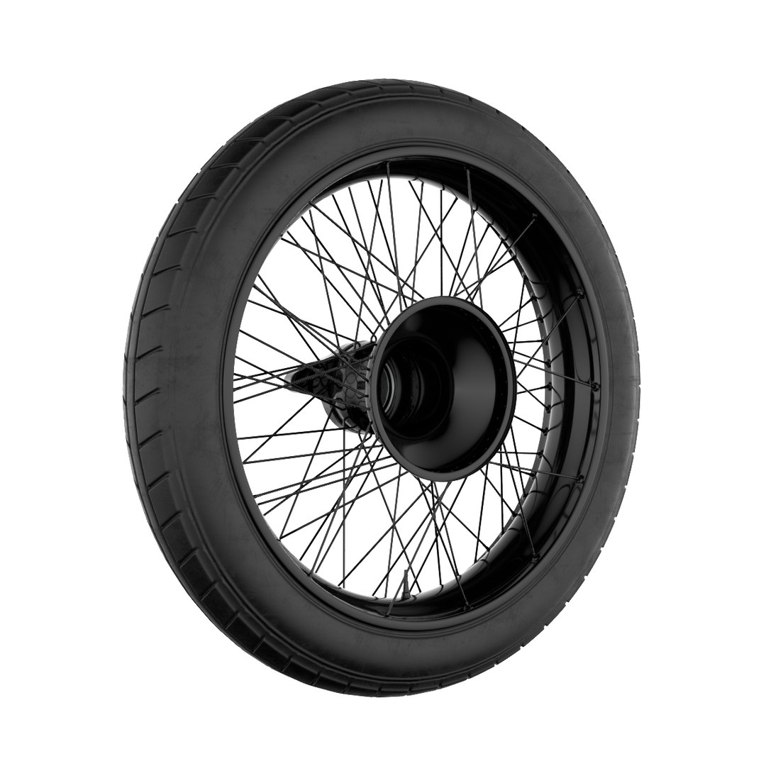 Wire Wheel Model - TurboSquid 1571927